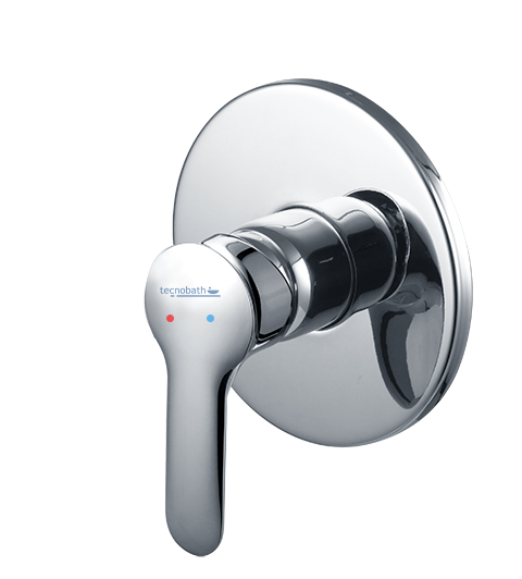 Monomando Elite para regadera de empotrar – Grifería Mexicana